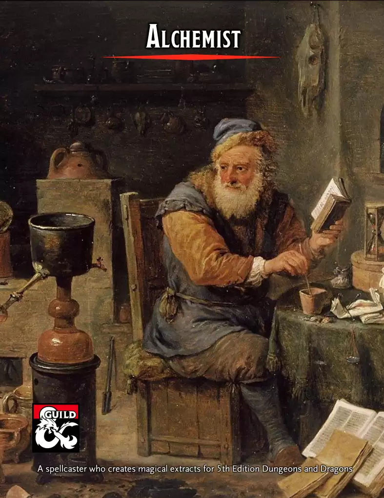 Alchemist - Dungeon Masters Guild | DriveThruRPG