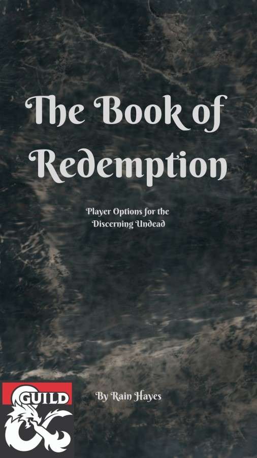 The Book of Redemption - Options for 5e - Dungeon Masters Guild ...