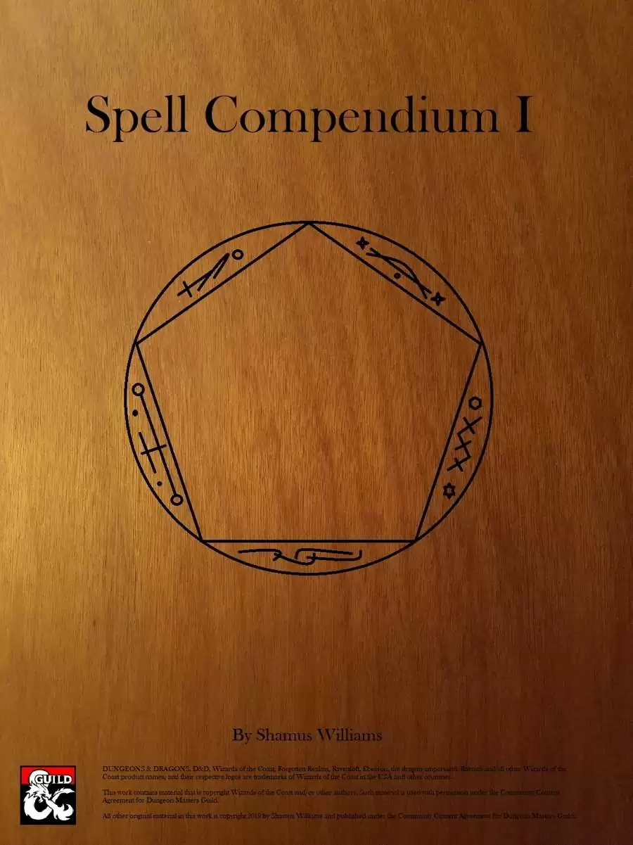 Spell Compendium I - Dungeon Masters Guild | DriveThruRPG