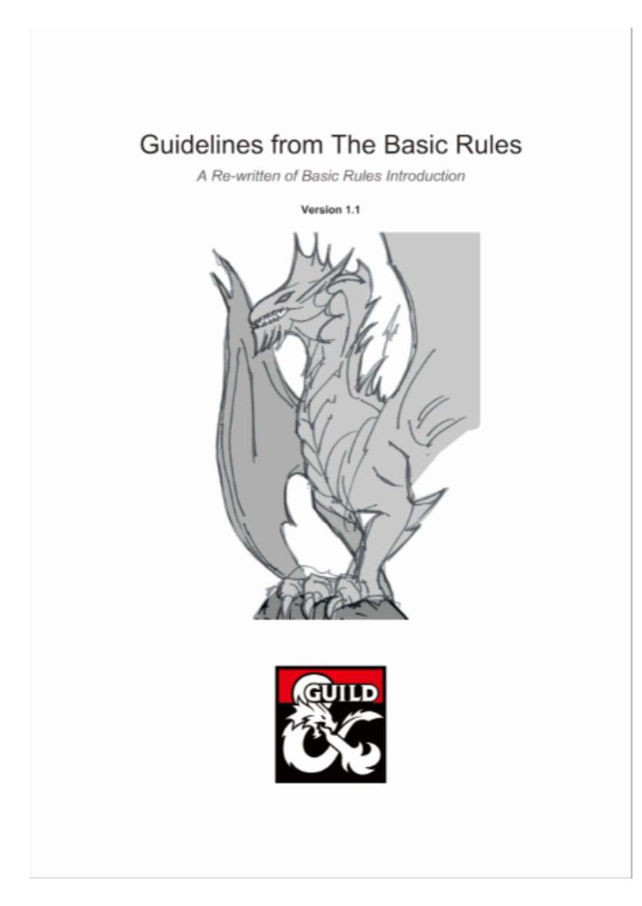 Guidelines from the Basic Rules - Dungeon Masters Guild | DriveThruRPG