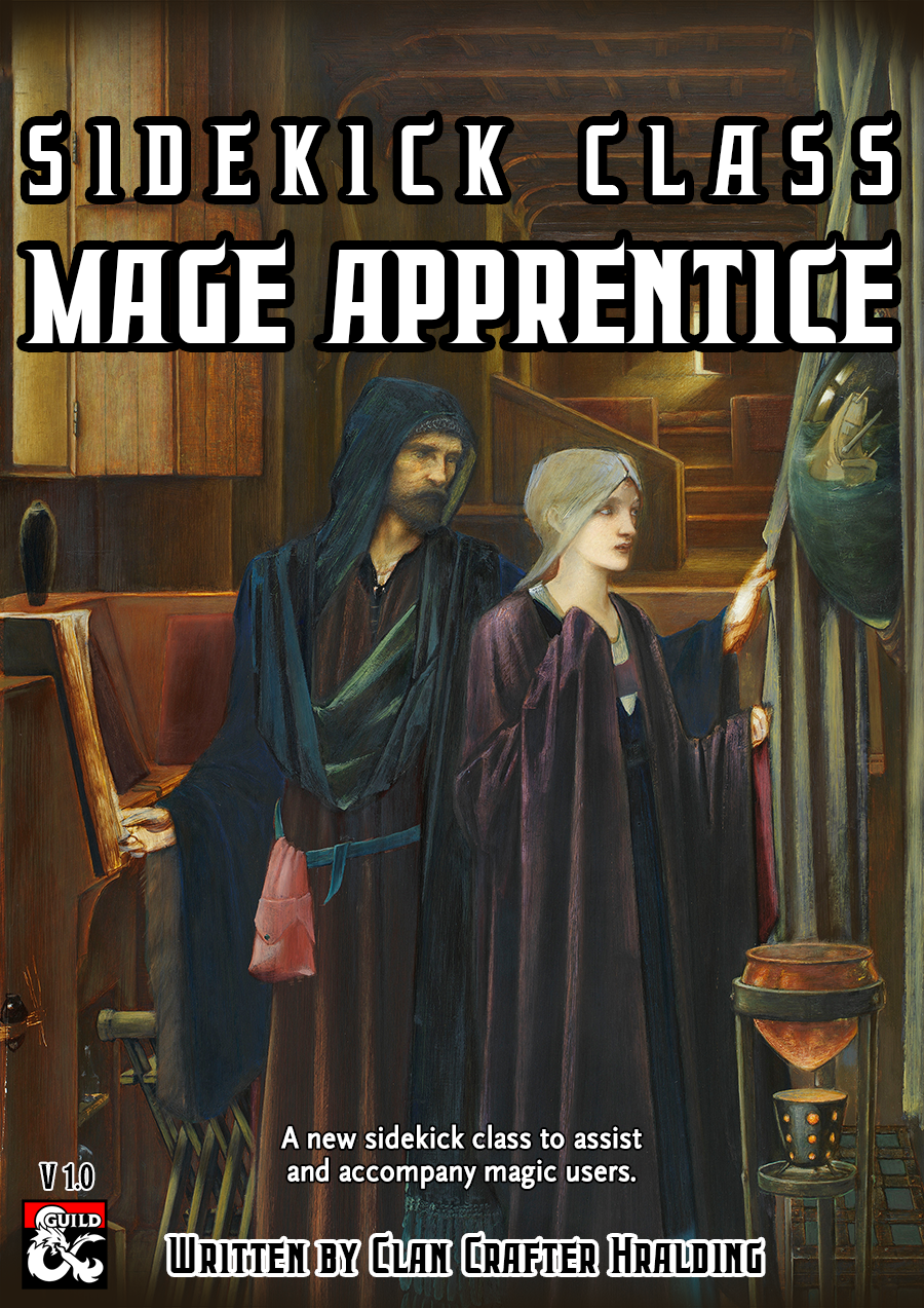 Mage Apprentice : Sidekick Class - Dungeon Masters Guild | DriveThruRPG