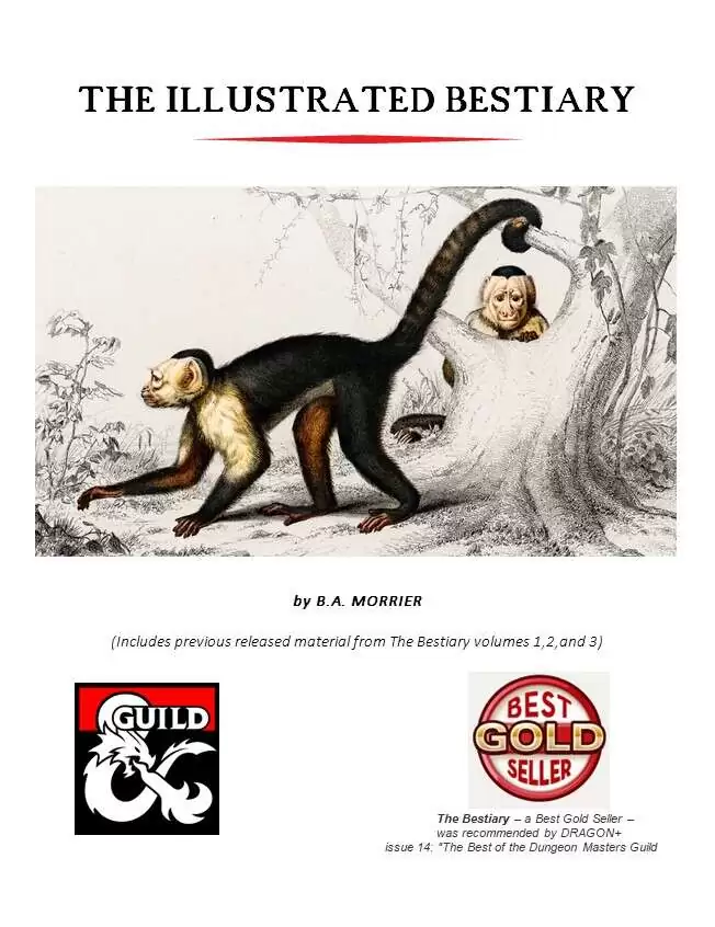 The Illustrated Bestiary - Dungeon Masters Guild | DriveThruRPG