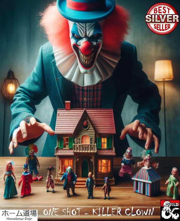 One Shot - Killer Clown - Dungeon Masters Guild | DriveThruRPG
