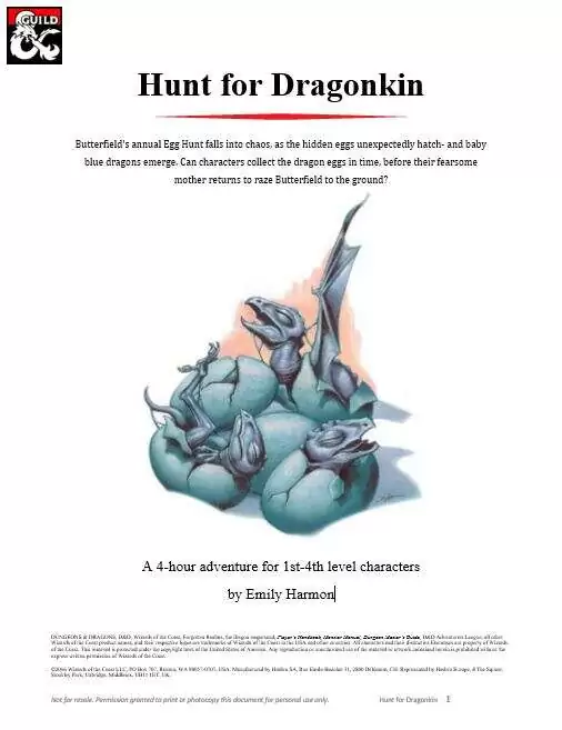 Hunt for Dragonkin - Dungeon Masters Guild | DriveThruRPG