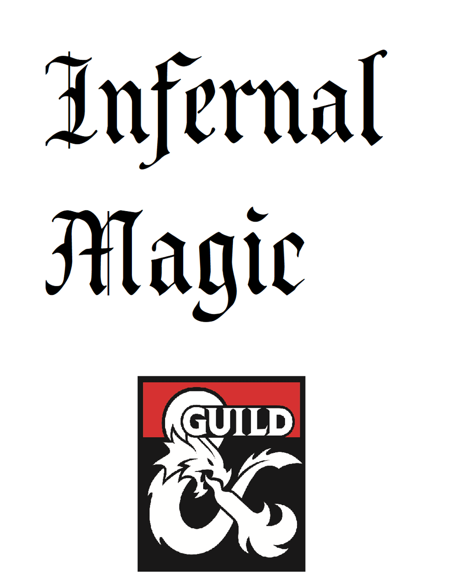 Arcane Tradition: Infernal Magic - Dungeon Masters Guild | DriveThruRPG