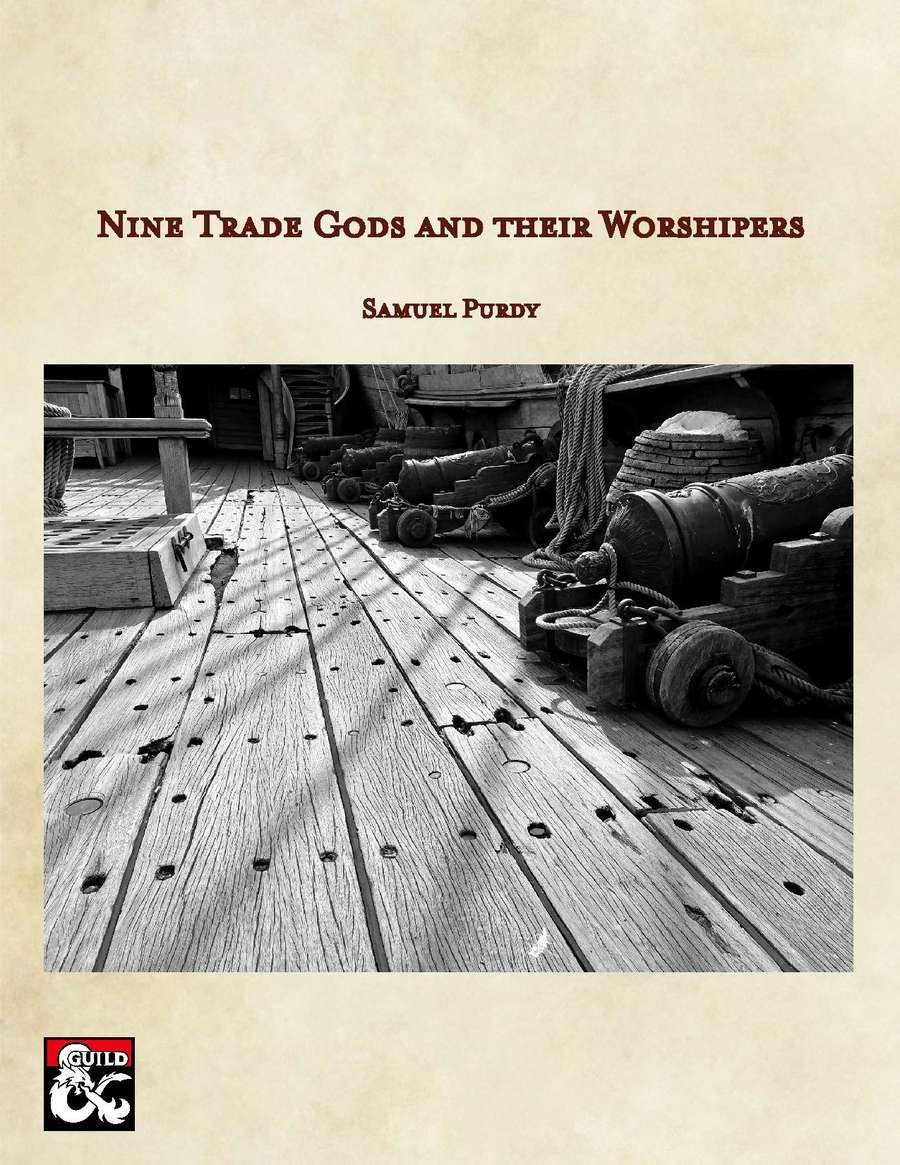 Nine Trade Gods and their Worshipers - Dungeon Masters Guild | DriveThruRPG