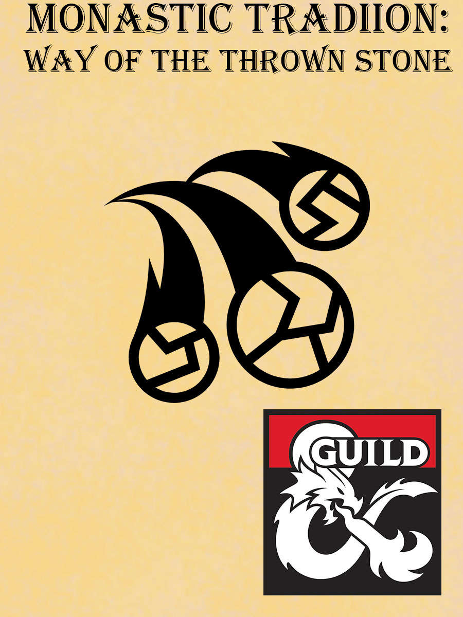 Monastic Tradition: Way of the Thrown Stone - Dungeon Masters Guild ...