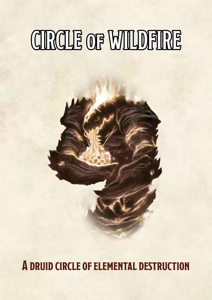 Druid Circle - Circle of Wildfire - Dungeon Masters Guild | DriveThruRPG
