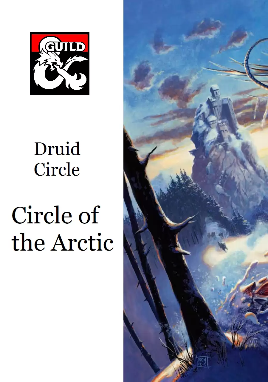 Druid Circle - Circle of the Arctic - Dungeon Masters Guild | DriveThruRPG