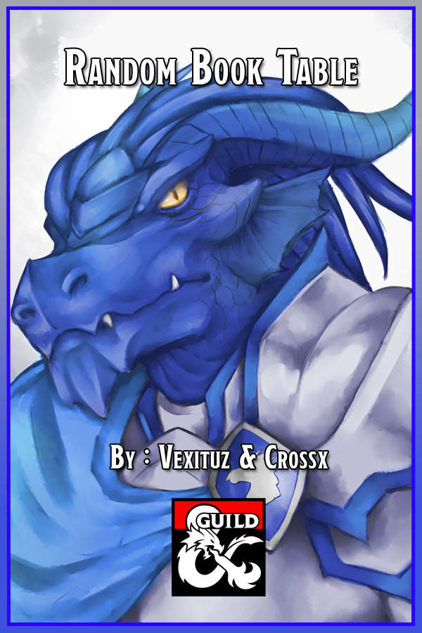 Random Book Table - Dungeon Masters Guild | DriveThruRPG