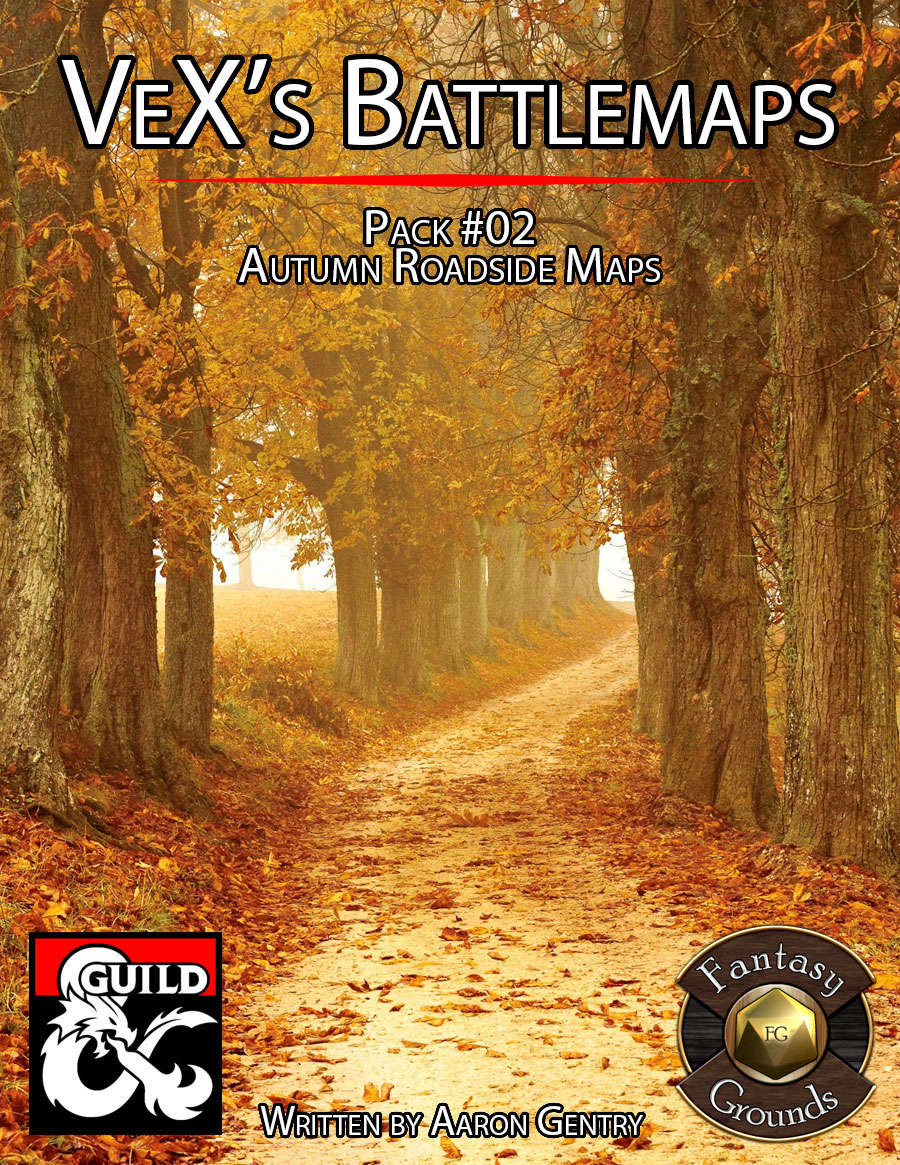 VeX's Battlemap Pack#02: Autumn Roadside Maps - Dungeon Masters Guild ...