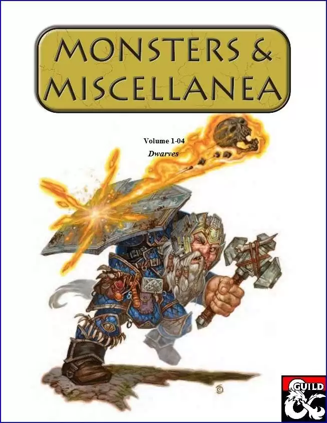 Monsters & Miscellanea 1-04 - Dungeon Masters Guild | DriveThruRPG