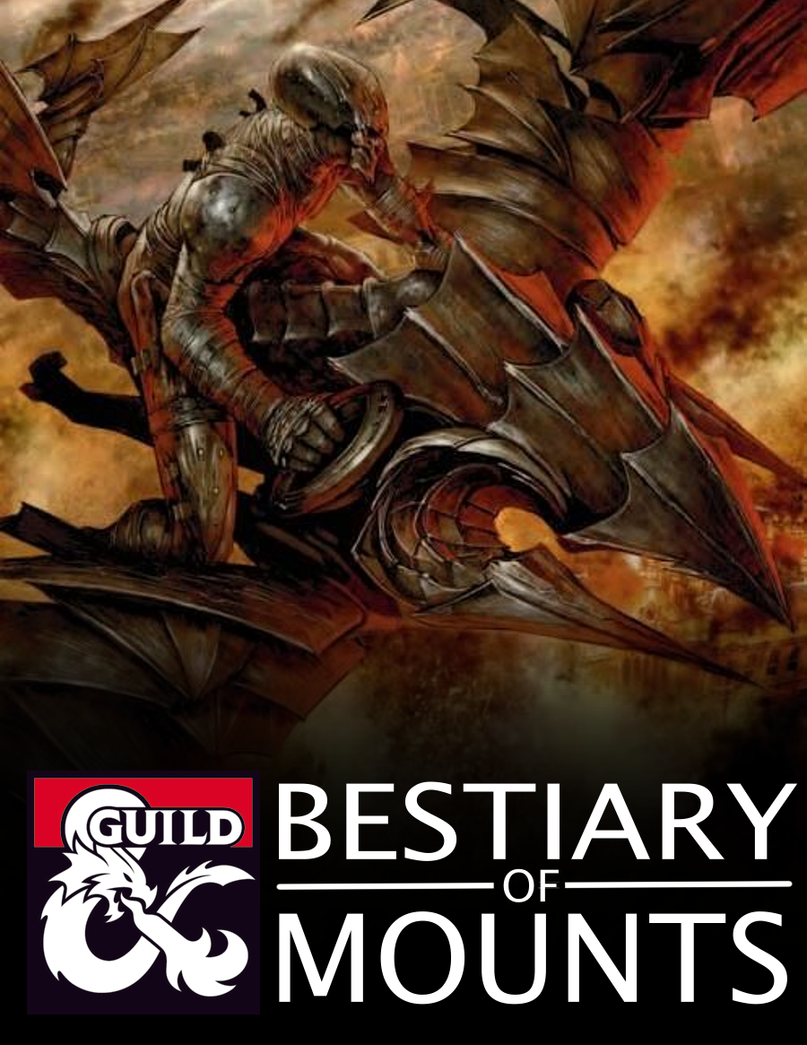 Bestiary of Mounts (5e) - Dungeon Masters Guild | DriveThruRPG