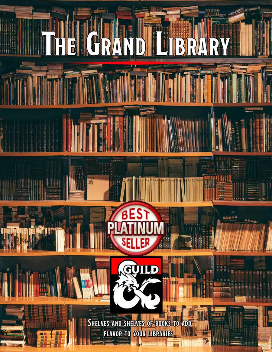 The Grand Library - Dungeon Masters Guild | DriveThruRPG