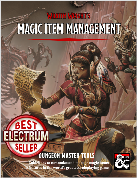 Magic Item Management - Dungeon Masters Guild | DriveThruRPG