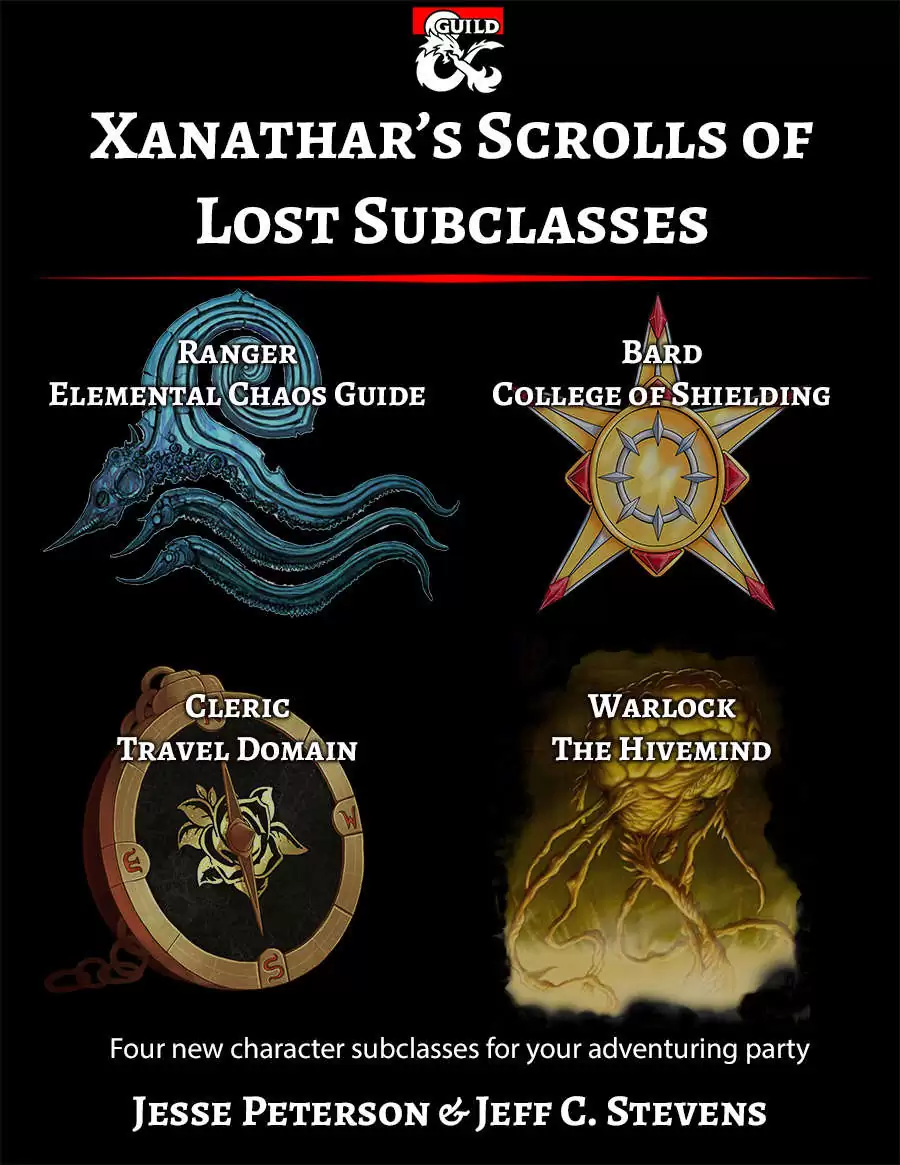 Xanathar's Scrolls of Lost Subclasses - Dungeon Masters Guild ...