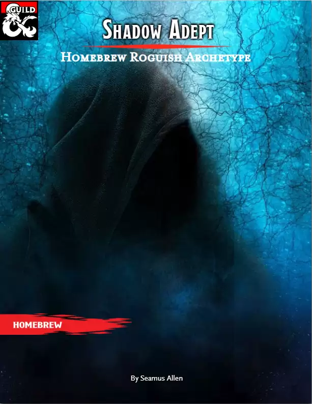 Roguish Archetype: Shadow Adept - Dungeon Masters Guild | DriveThruRPG
