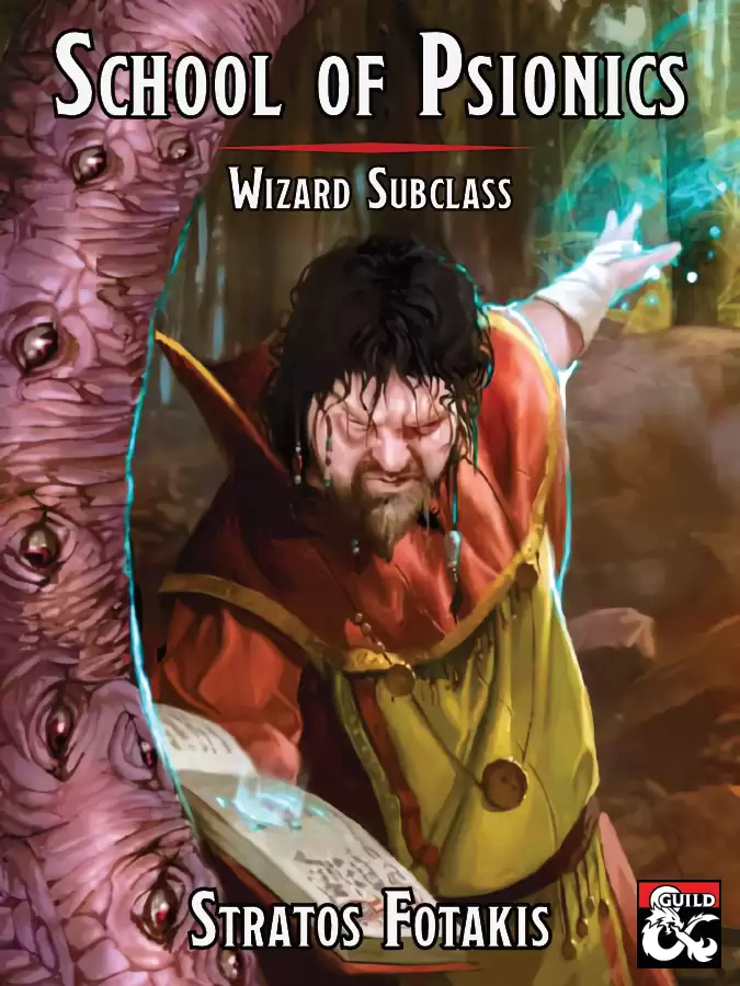 School of Psionics 5e - Dungeon Masters Guild | Wizards of the Coast | DriveThruRPG