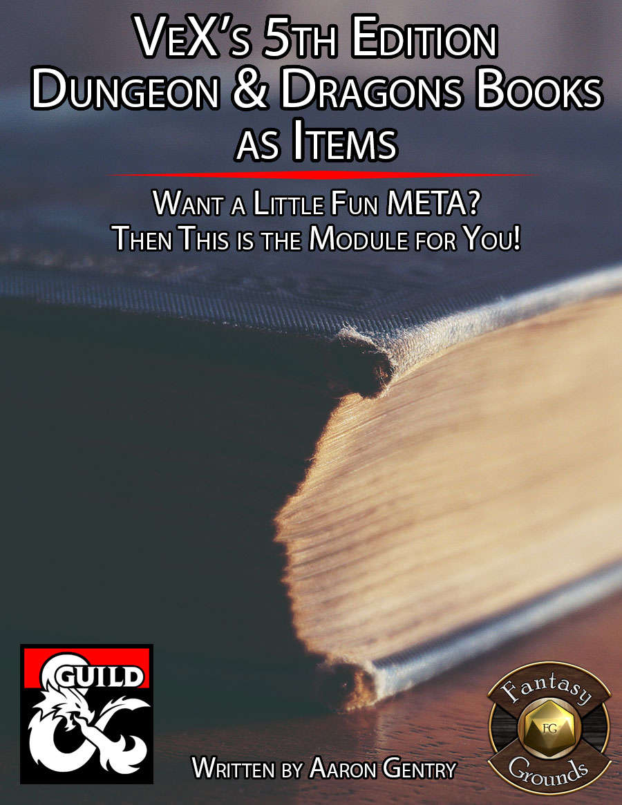 VeX's 5E Books as Items - Dungeon Masters Guild | DriveThruRPG