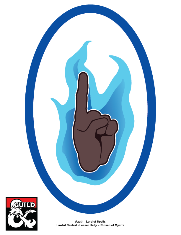 art 013 - Icon for Azuth : Deity of Faerun - Dungeon Masters Guild ...