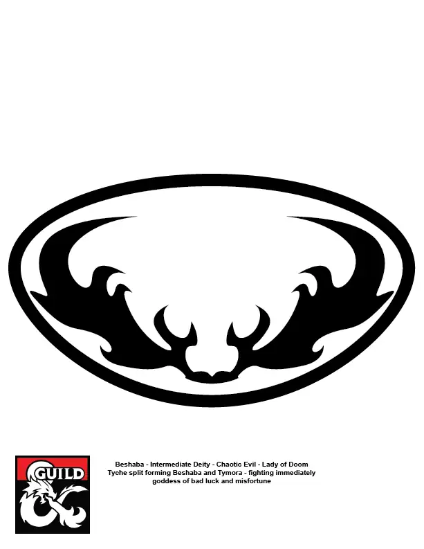 art 015 - Icon for Beshaba : Deity of Faerun - Dungeon Masters Guild ...
