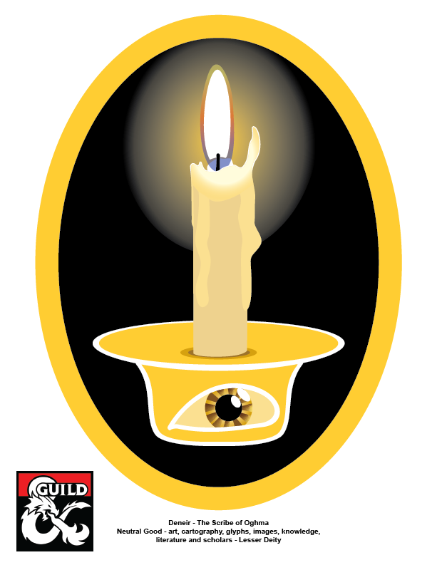 art 019 - Icon for Deneir : Deity of Faerun - Dungeon Masters Guild ...