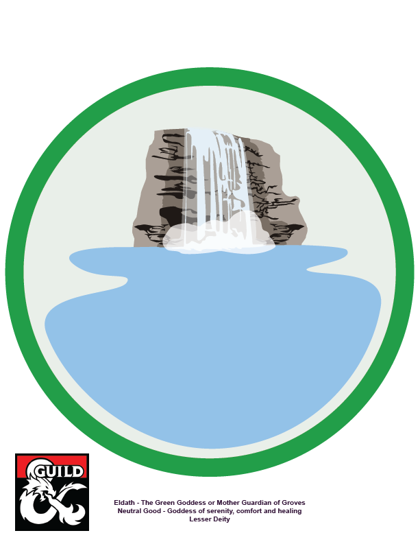 art 020 - Icon for Eldath : Deity of Faerun - Dungeon Masters Guild ...