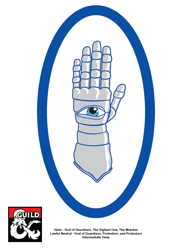 art 022 - Icon for Helm : Deity of Faerun - Dungeon Masters Guild ...
