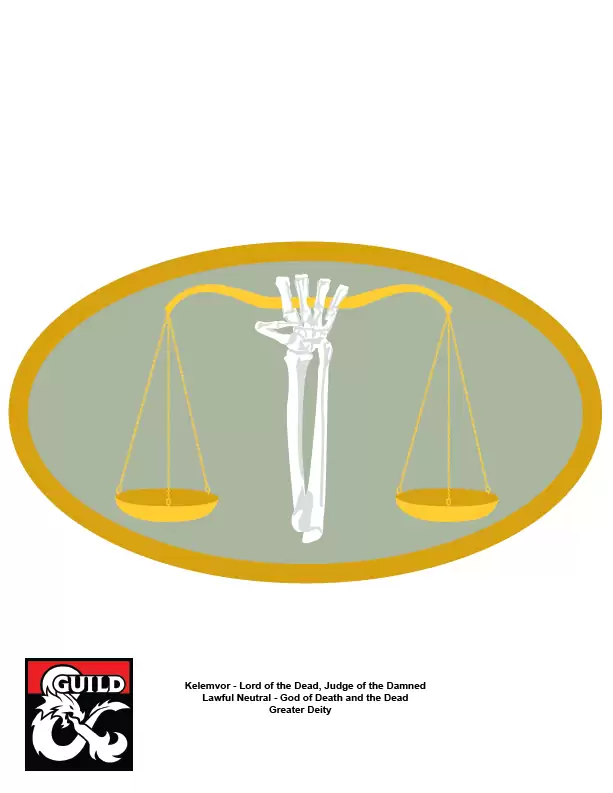 art 024 - Icon for Kelemvor : Deity of Faerun - Dungeon Masters Guild ...