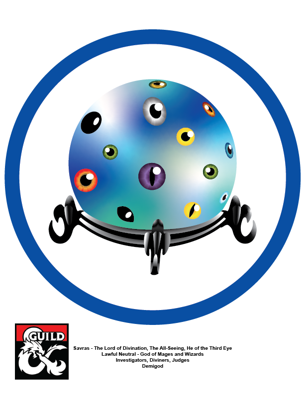 art 036 - Icon for Savras : Deity of Faerun - Dungeon Masters Guild ...