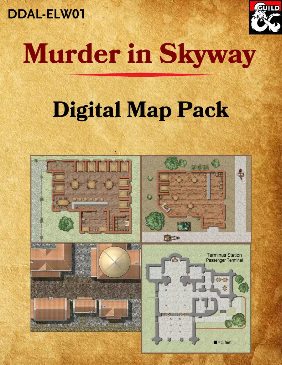 DDAL-ELW01 Murder in Skyway - Digital Map Pack - Dungeon Masters Guild | DriveThruRPG