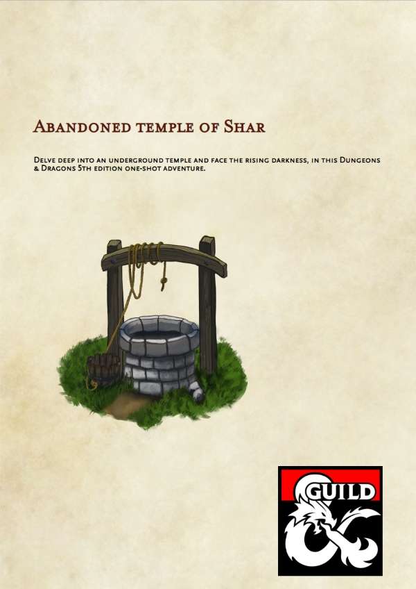 Abandoned Temple of Shar - Dungeon Masters Guild | DriveThruRPG