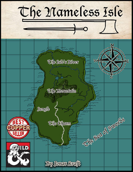 The Nameless Isle - Dungeon Masters Guild | DriveThruRPG