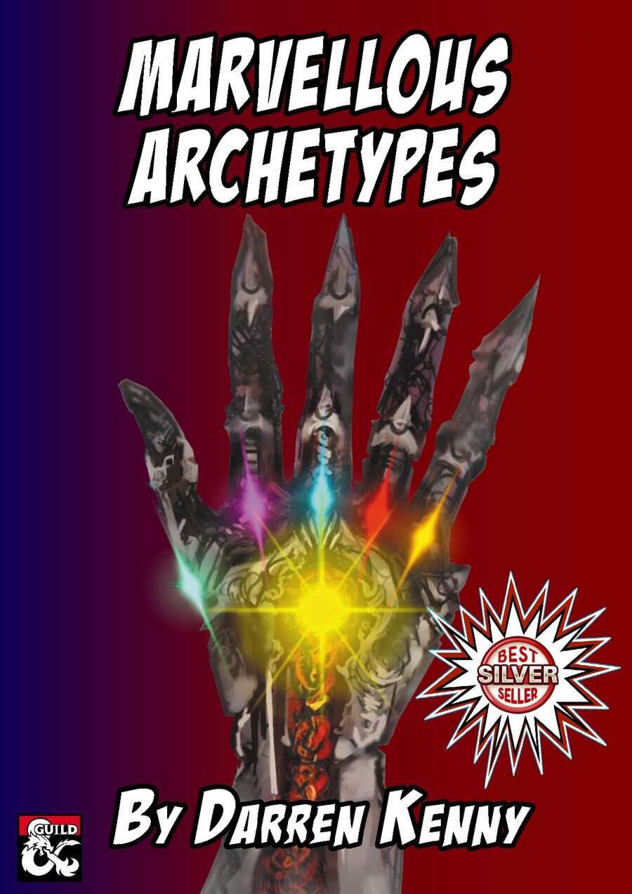Marvellous Archetypes 1 - Archetypes of the Avengers - Dungeon Masters ...