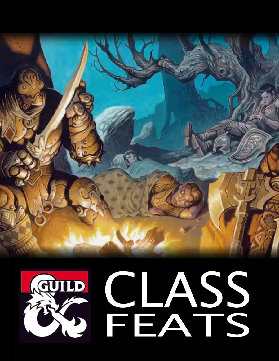 Class Feats (5e) - Dungeon Masters Guild | DriveThruRPG