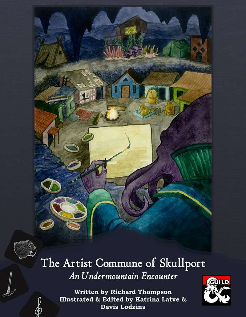 The Artist Commune of Skullport - An Undermountain Encounter - Dungeon ...
