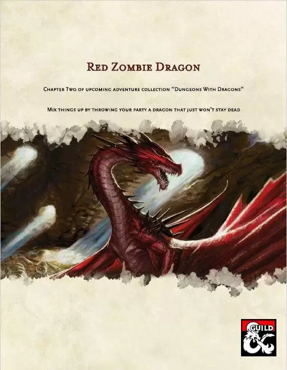 Red Zombie Dragon - Dungeon Masters Guild | DriveThruRPG