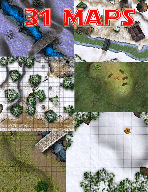 31 Maps - Dungeon Masters Guild | DriveThruRPG