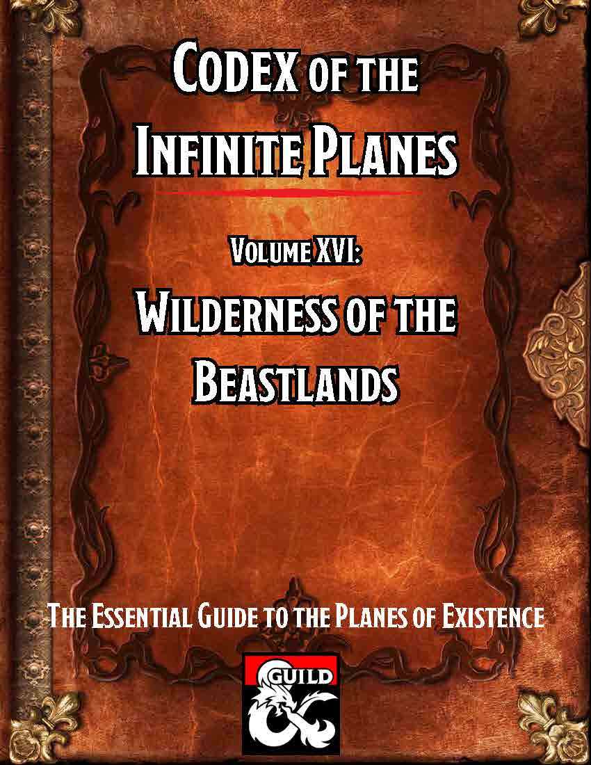 Codex of the Infinite Planes Vol 16 Beastlands - Dungeon Masters Guild ...