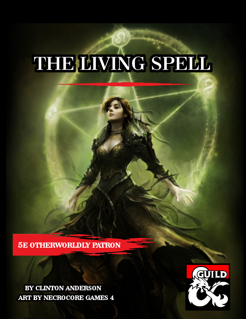 Otherworldly Patron The Living Spell - Dungeon Masters Guild | DriveThruRPG