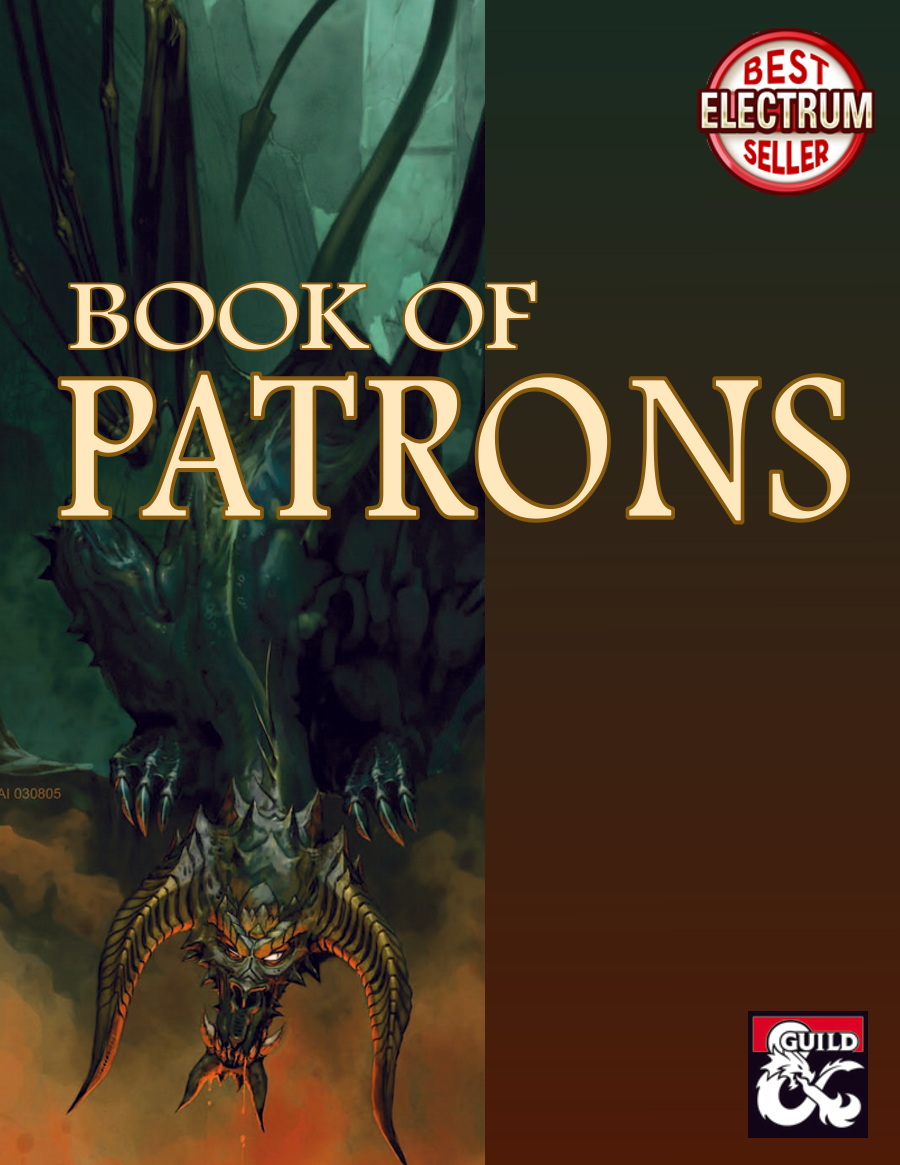 Book of Patrons (5e Warlock Subclasses) - Dungeon Masters Guild ...