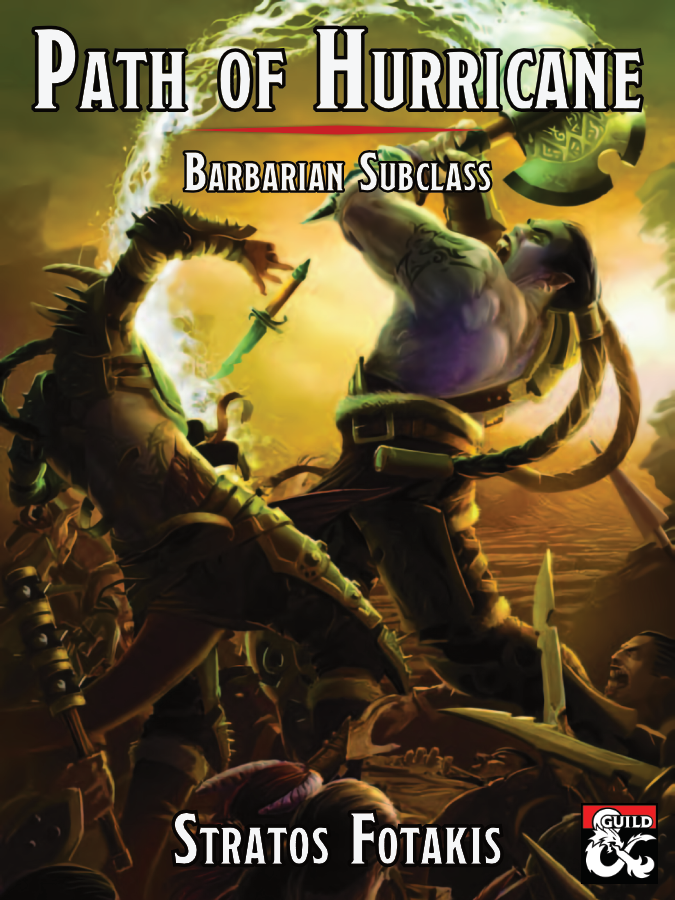 Path of the Hurricane Barbarian 5e - Dungeon Masters Guild | DriveThruRPG