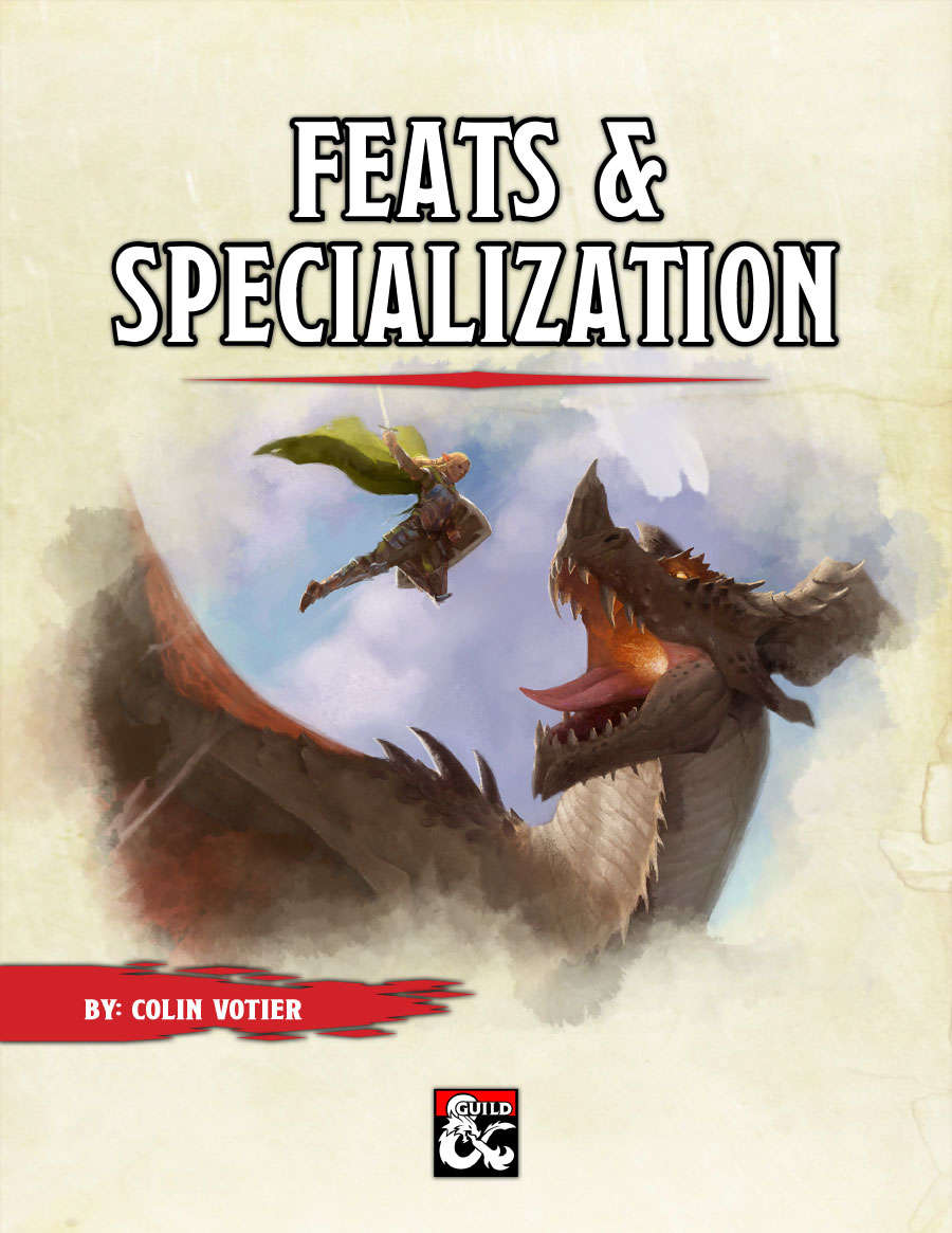 Feats and Specalization - Dungeon Masters Guild | DriveThruRPG