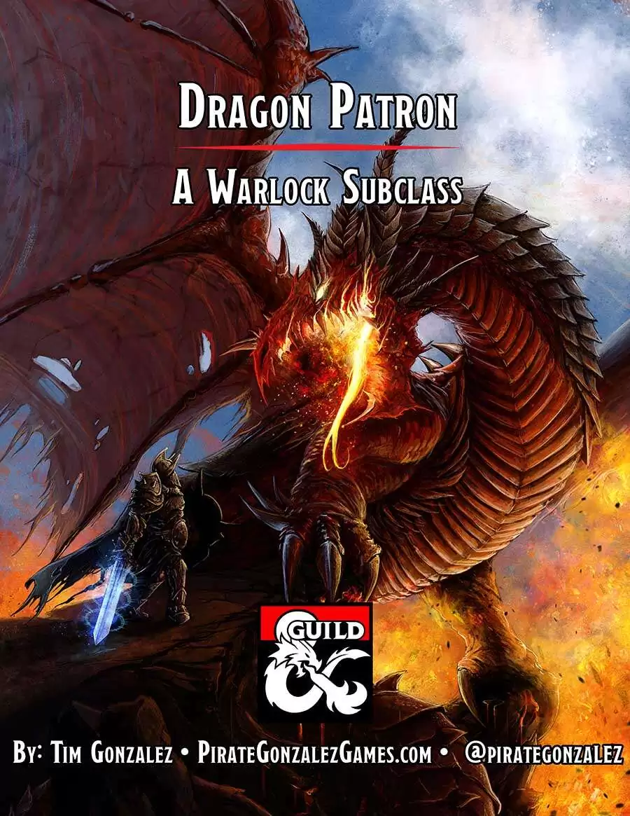 Dragon Patron: A Warlock Subclass - Dungeon Masters Guild | DriveThruRPG