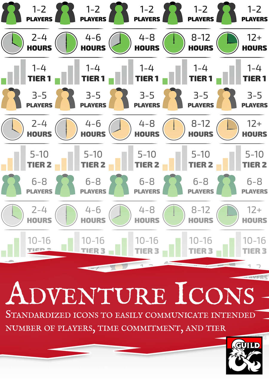 Adventure Icons - Dungeon Masters Guild | DriveThruRPG