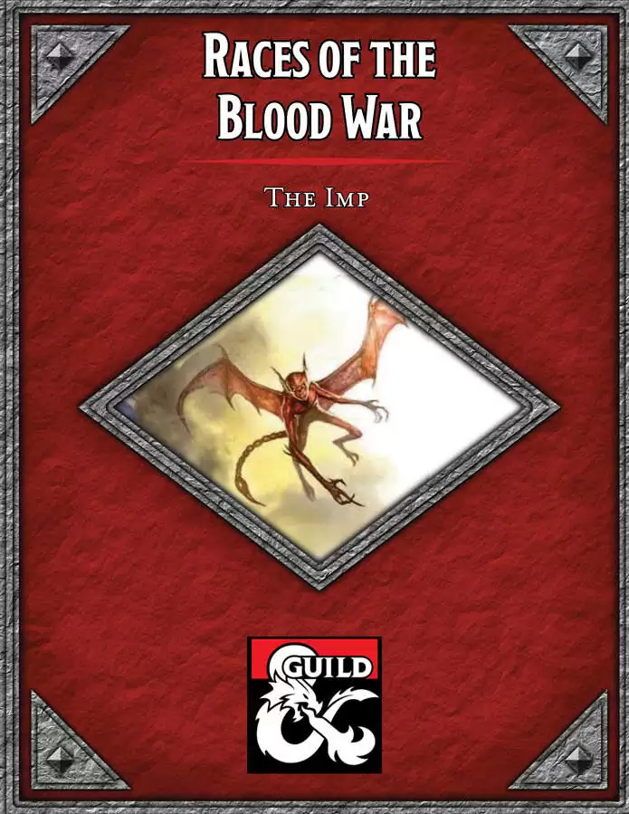 Races of the Blood War: The Imp - Dungeon Masters Guild | DriveThruRPG