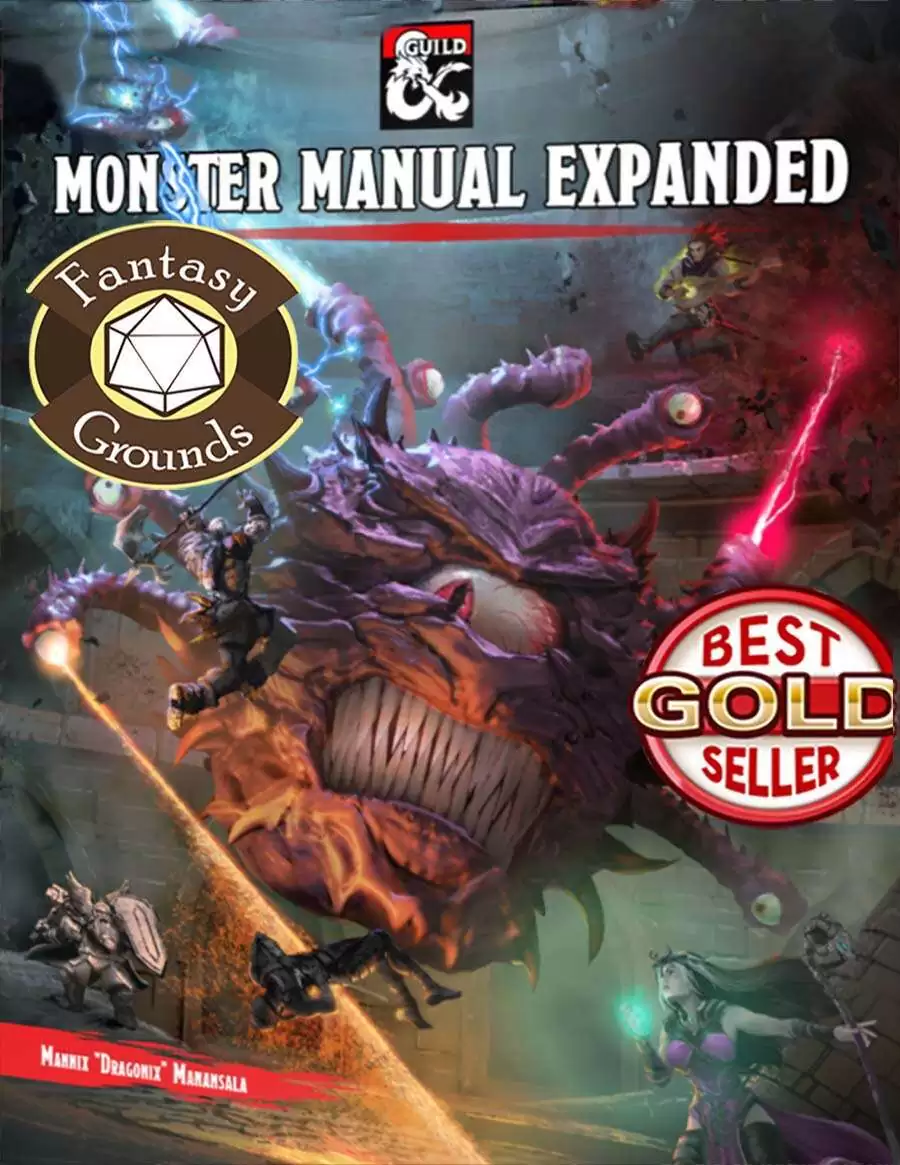 Monster Manual Expanded (Fantasy Grounds) - Dungeon Masters Guild ...