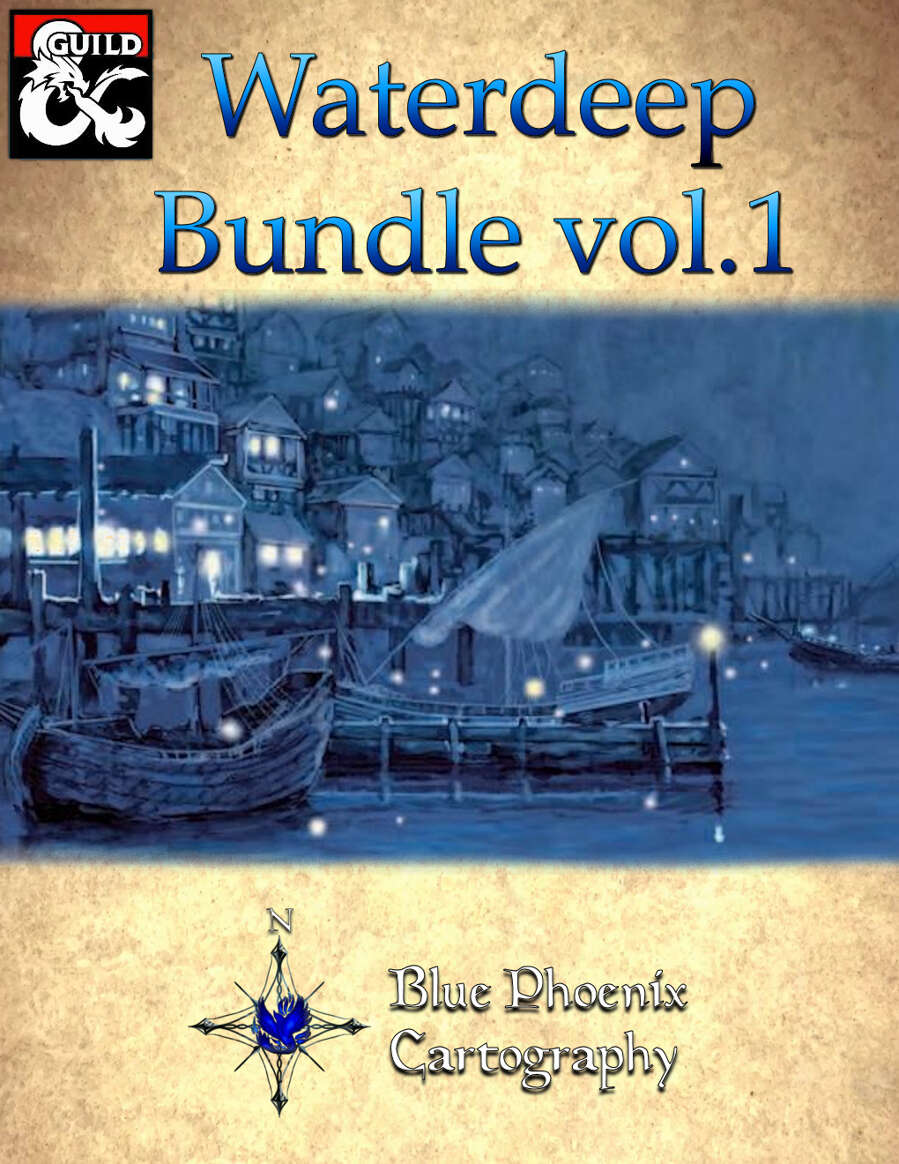 WATERDEEP BUNDLE PACK [BUNDLE] - Dungeon Masters Guild | DriveThruRPG