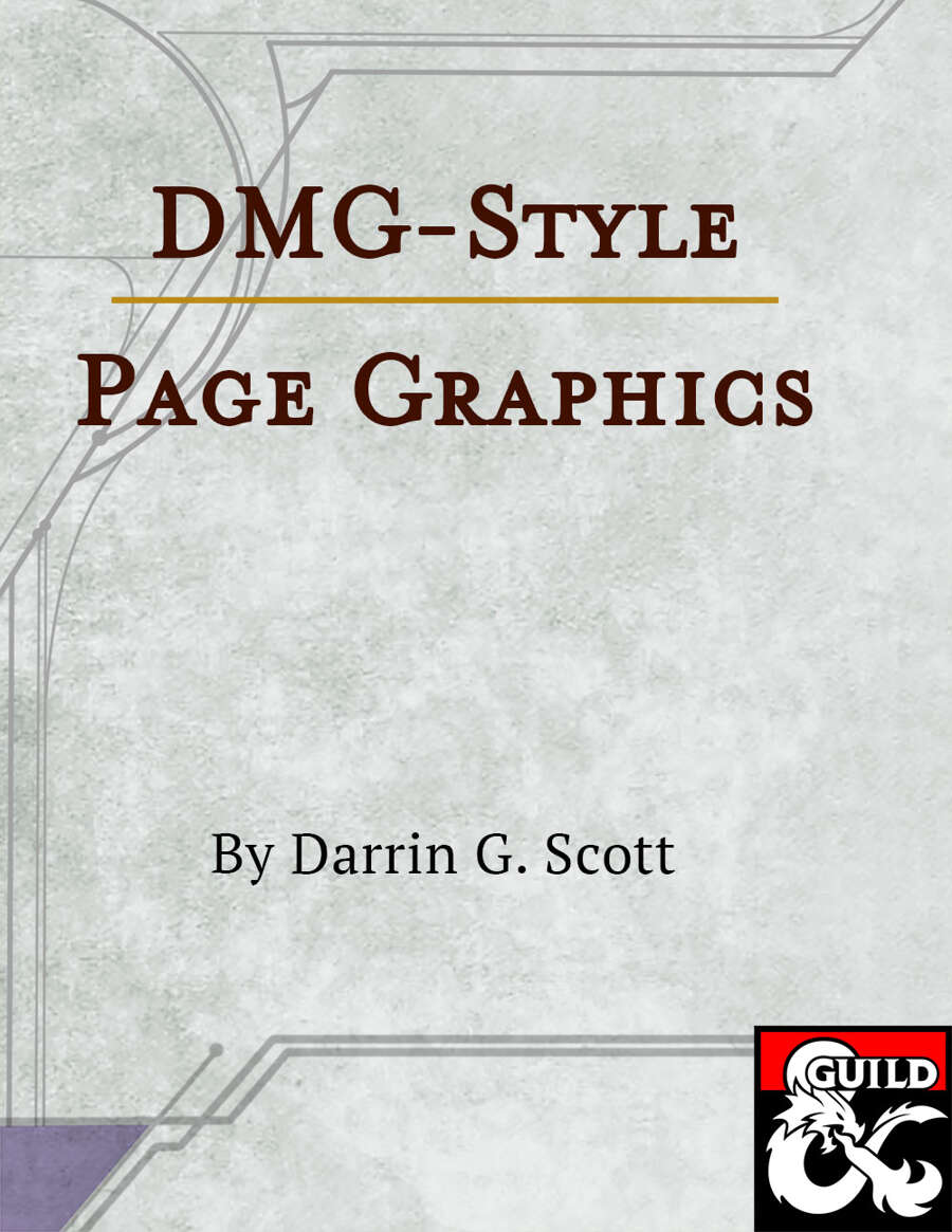 Dungeon Master's Guide-Style Page Background and Graphics - Dungeon ...