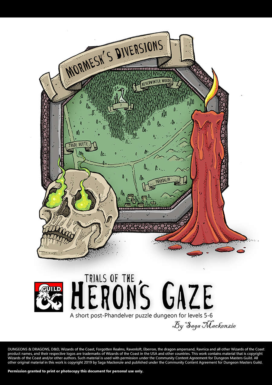 Mormesk's Diversions: Trials of the Heron's Gaze - Dungeon Masters ...